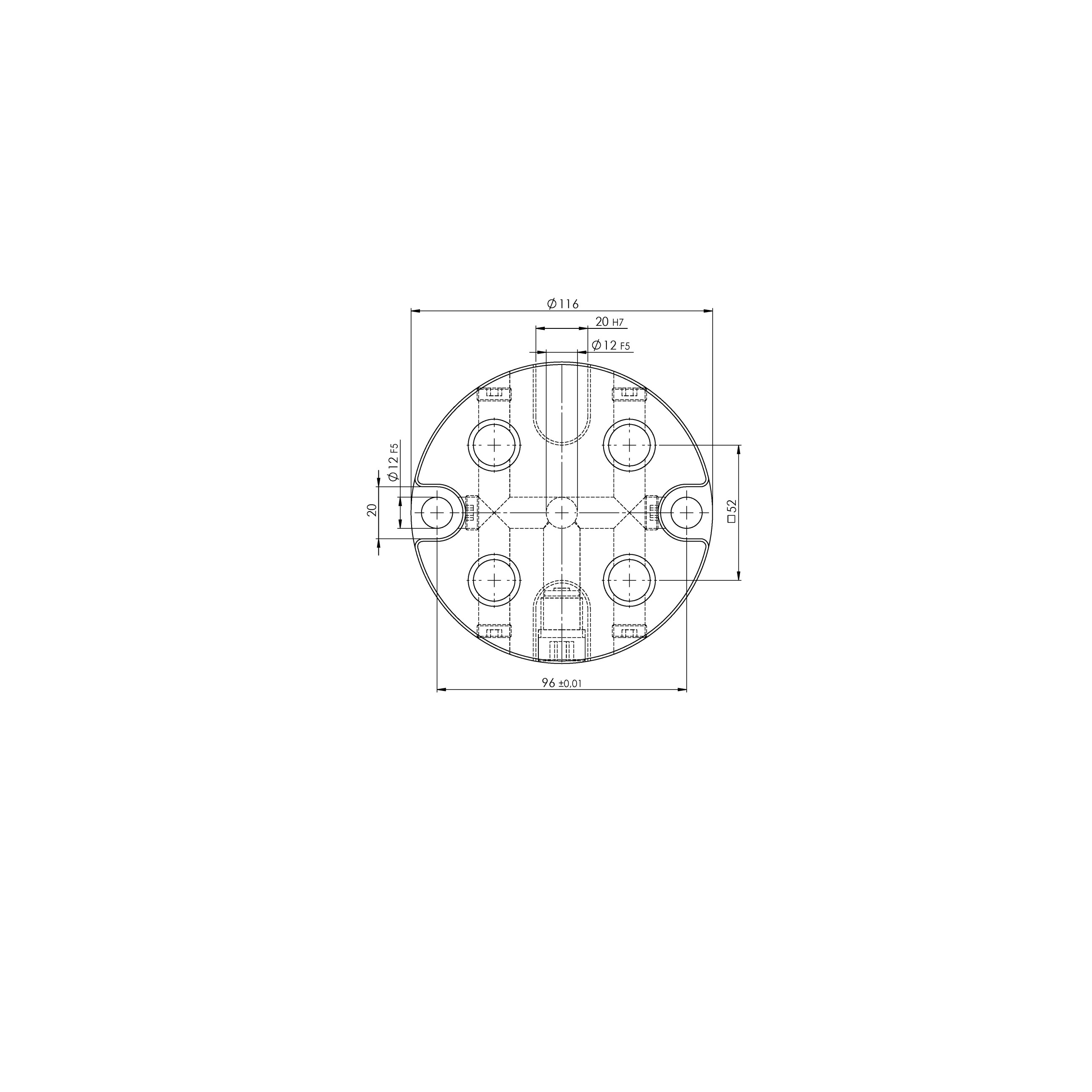 45750: Quick•Point® Round Plate | LANG Technik USA